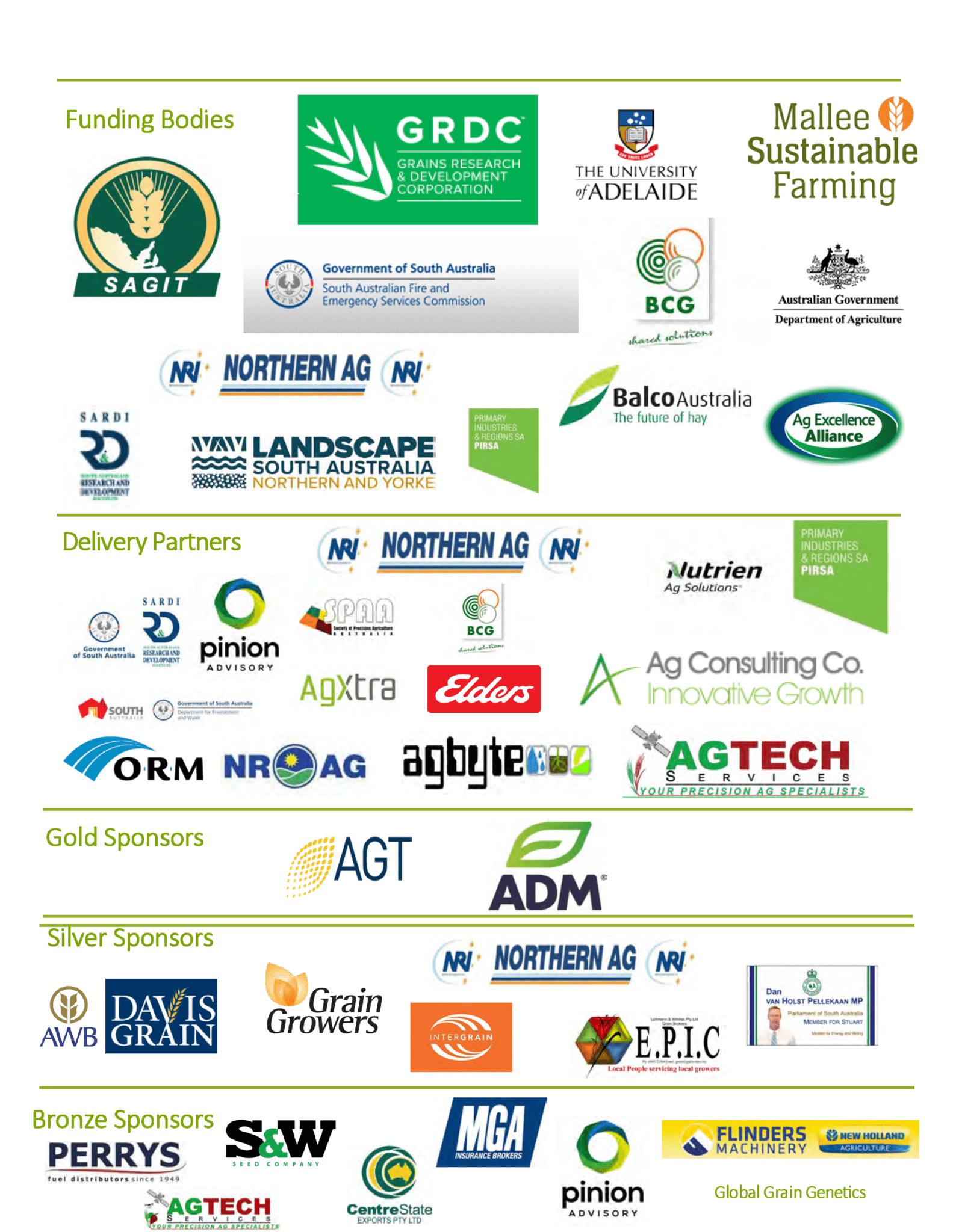 Sponsorship – Upper North Farming Systems