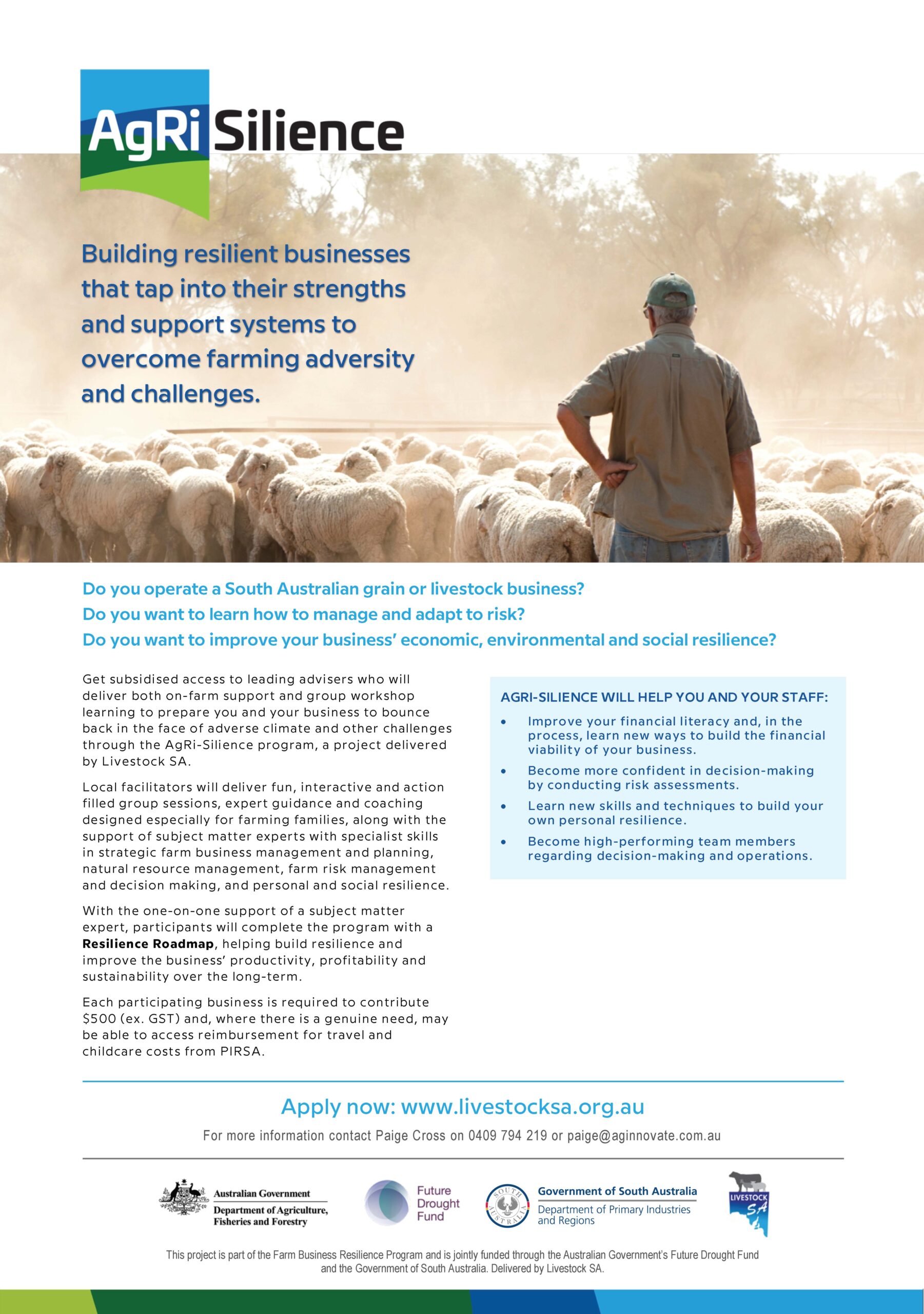 AgRi-Silience Program – Wirrabara – Upper North Farming Systems